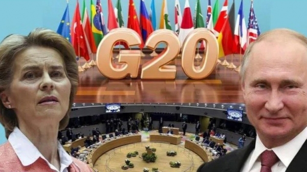 EU, Anh "sẽ làm mọi cách có thể" để cô lập Nga tại Hội nghị thượng đỉnh G20