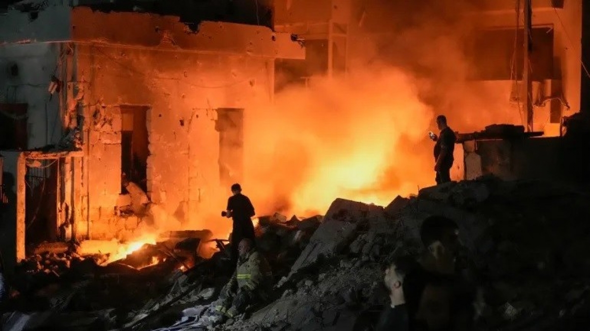 NÓNG! Israel không kích trung tâm thủ đô Beirut của Lebanon, hơn 120 ...