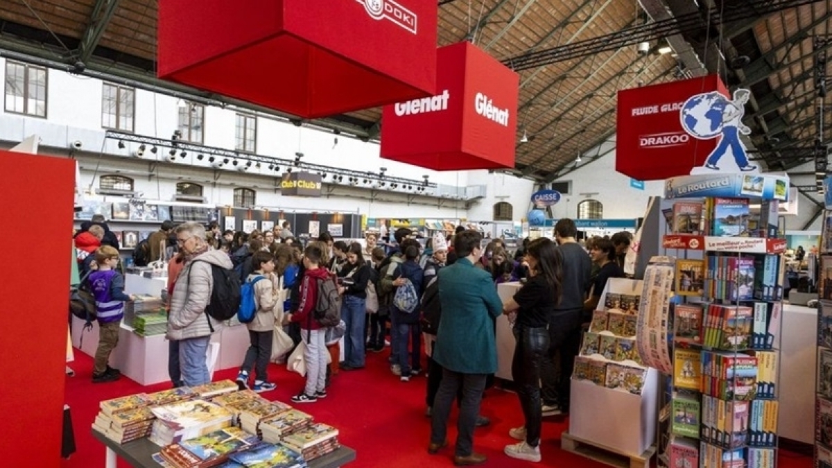 Bỉ: Hội chợ sách Brussels 2025 tôn vinh văn học, chú trọng độc giả trẻ