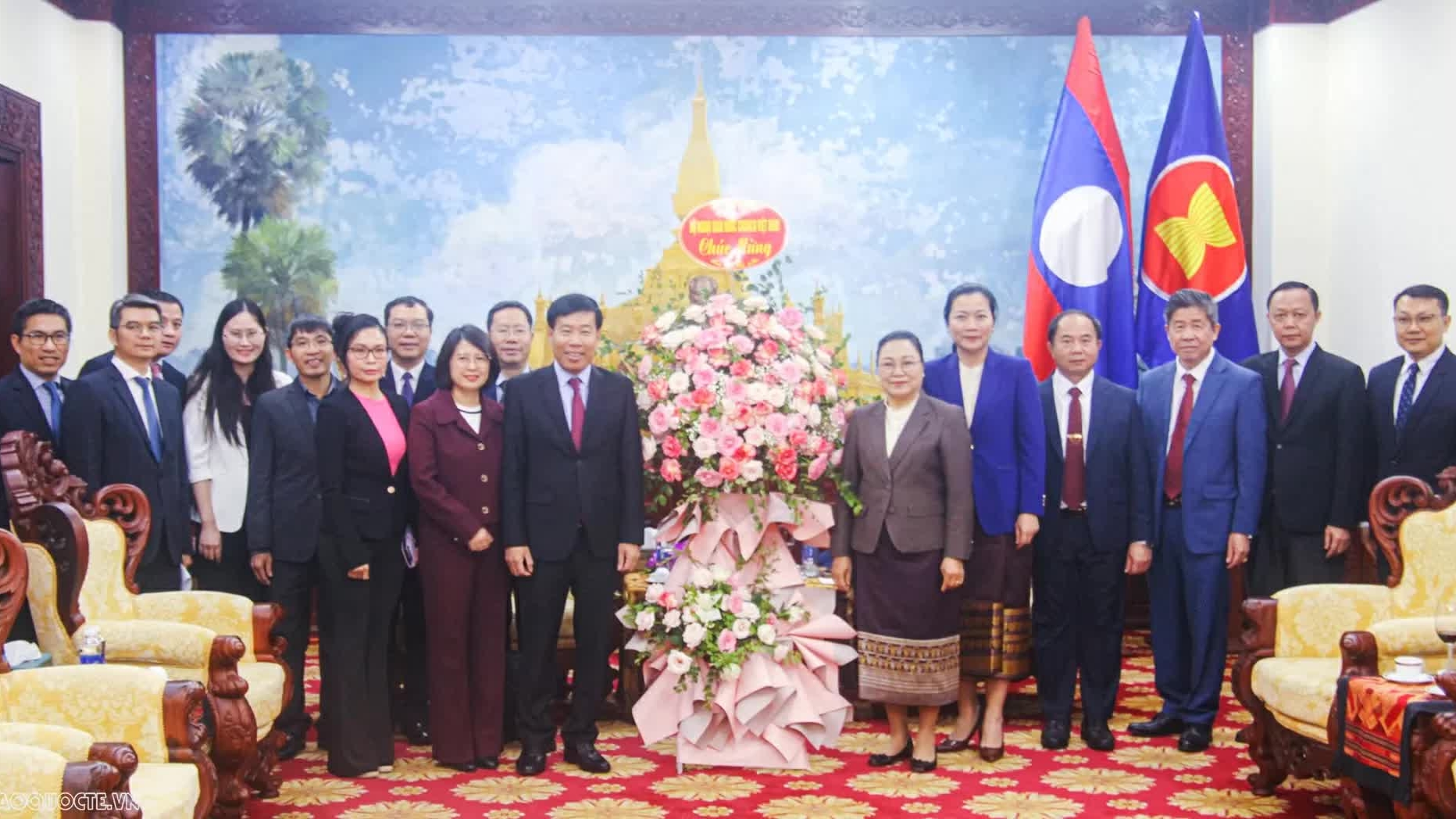 MOFA extended congratulations on 70th anniversary of founding of Lao ...