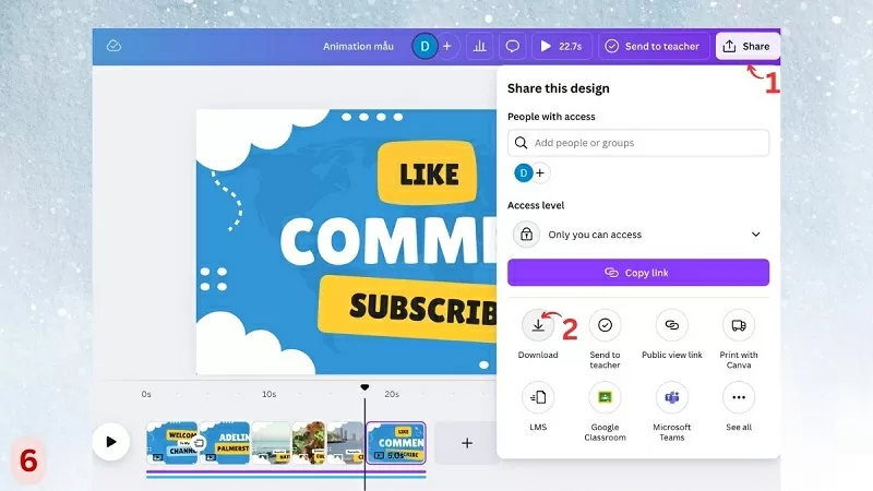 Cách làm Animation trên Canva siêu đơn giản cho người mới