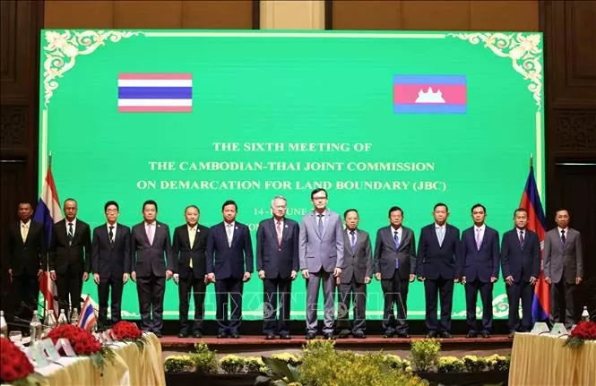 Campuchia-Thái Lan kết thúc Hội nghị Ủy ban biên giới hỗn hợp, ra thông cáo báo chí