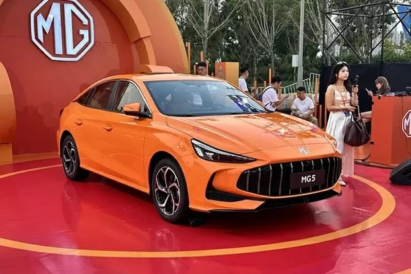 Cận cảnh MG5 2026 vừa ra mắt tại Trung Quốc, giá từ 218 triệu đồng