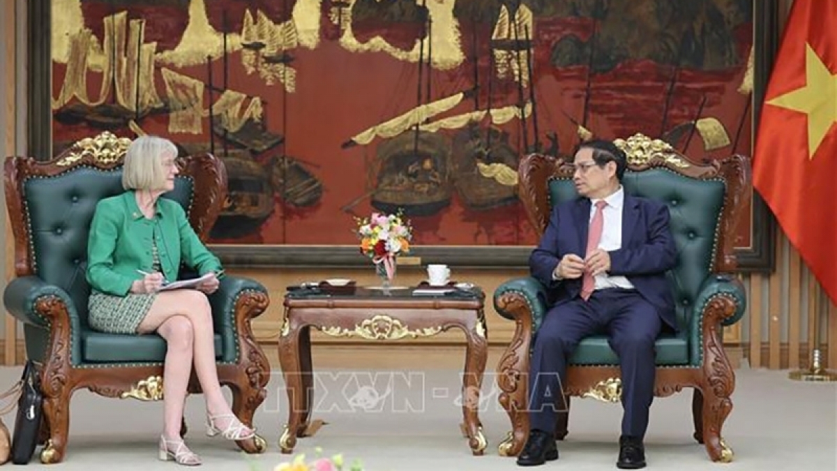 Prime Minister Pham Minh Chinh receives Australian Ambassador Gillian ...
