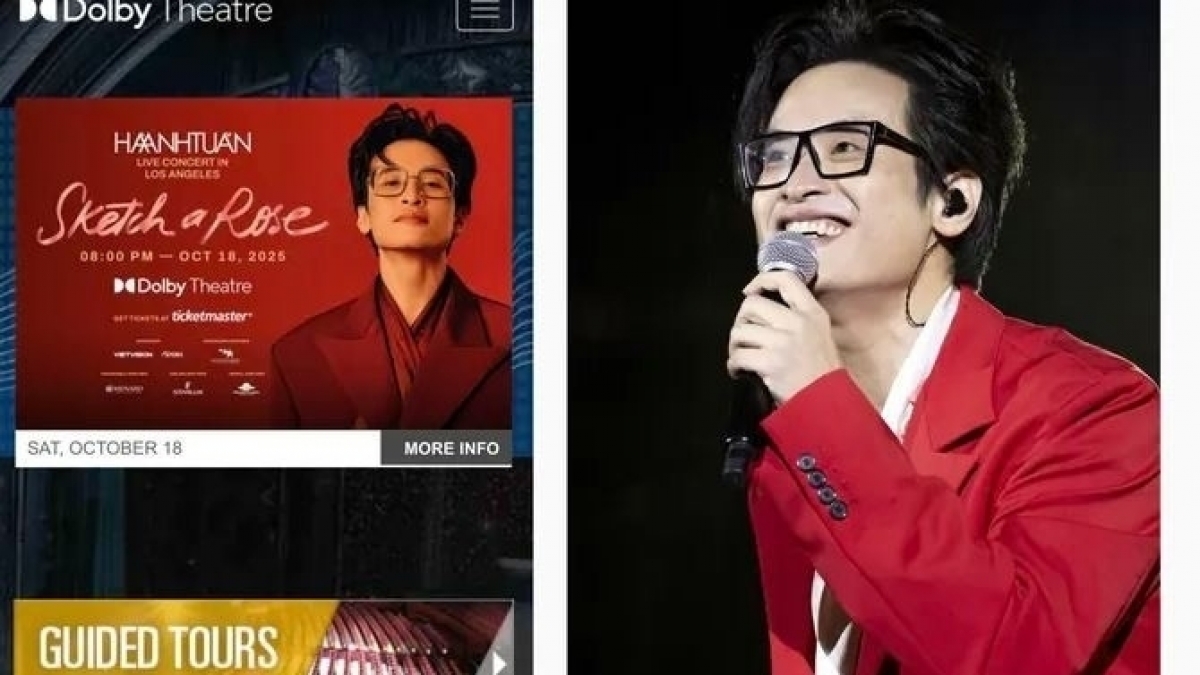 Vietnamese singer Ha Anh Tuan to perform at iconic Dolby Theatre in Los ...